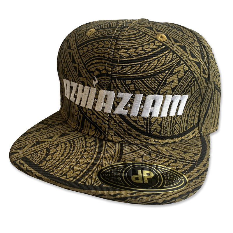 Azhiaziam "Gold Tribal" Hat | Azhiaziam